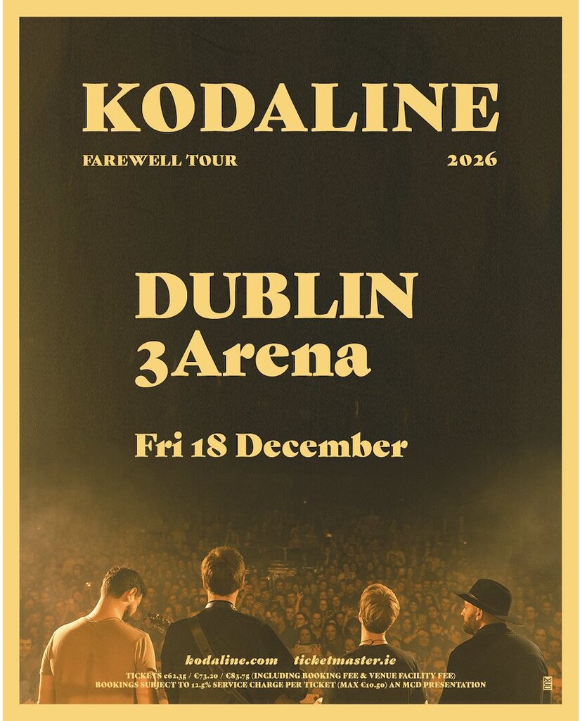 Kodaline Announce New Dublin Date For Farewell Tour - Ireland's Classic ...